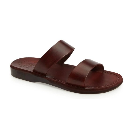 Jerusalem Sandals | Shoes | Jerusalem Sandals Aviv Rubber Slide Brown ...